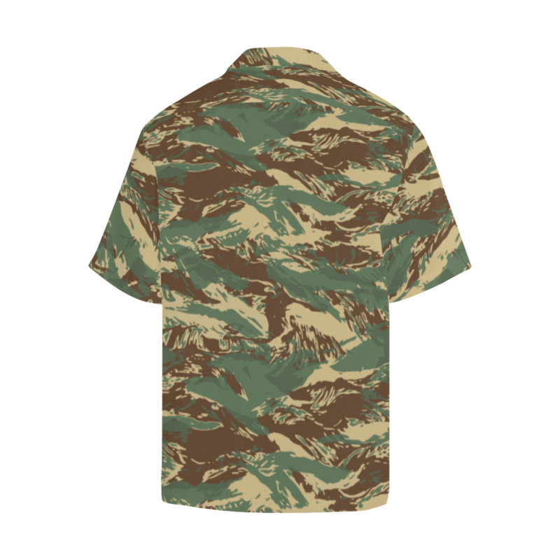 Rhodesian Brushstroke Fictional Tigerstripes Camouflage Hawaiian Shirt ...