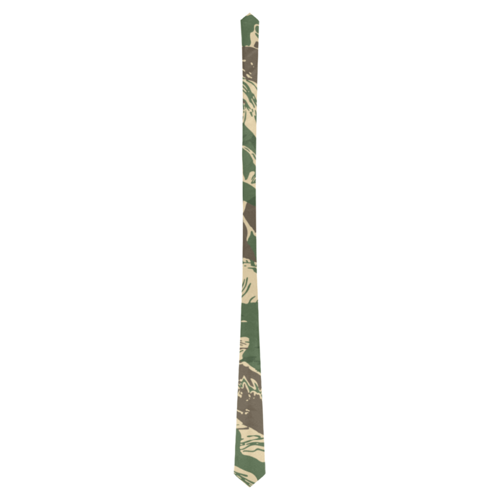 Rhodesian Brushstroke Camouflage v4 Neck Tie | Rhodesian Brushstroke