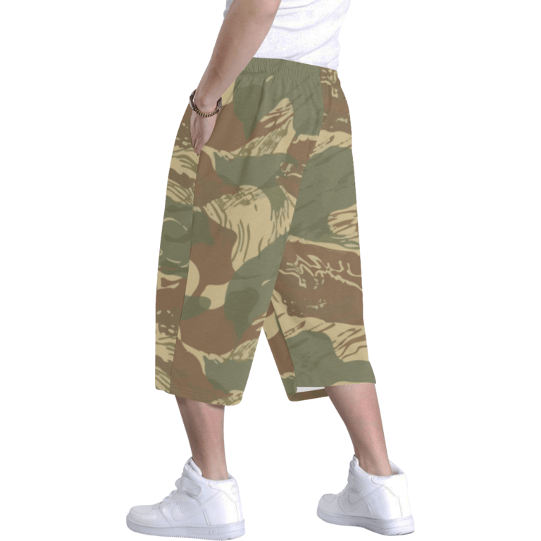 Rhodesian Brushstroke Camouflage v1 Baggy Shorts | Rhodesian Brushstroke